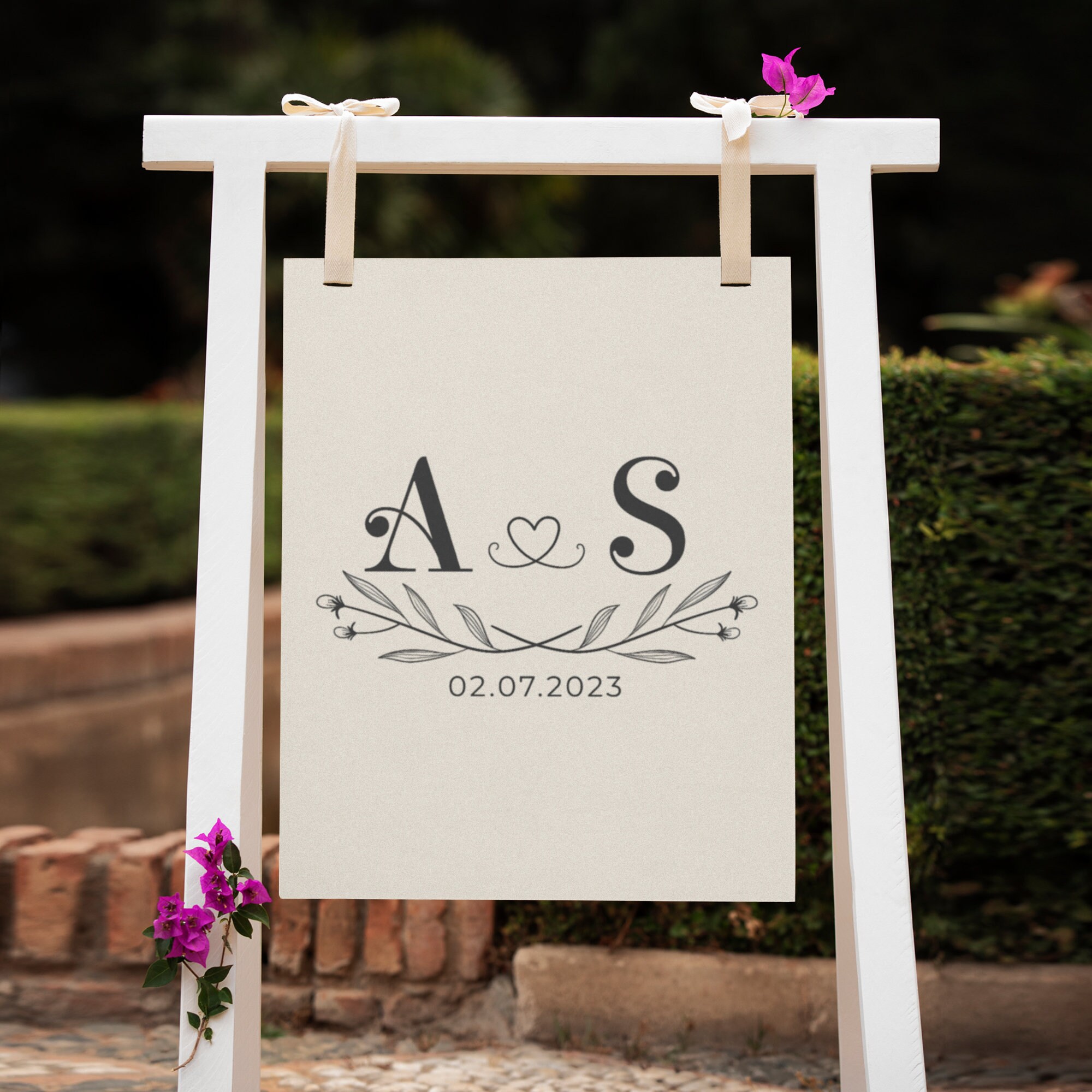 Couple Initials Svg, Chic Logo, Modern Wedding Monogram, Wedding Logo ...