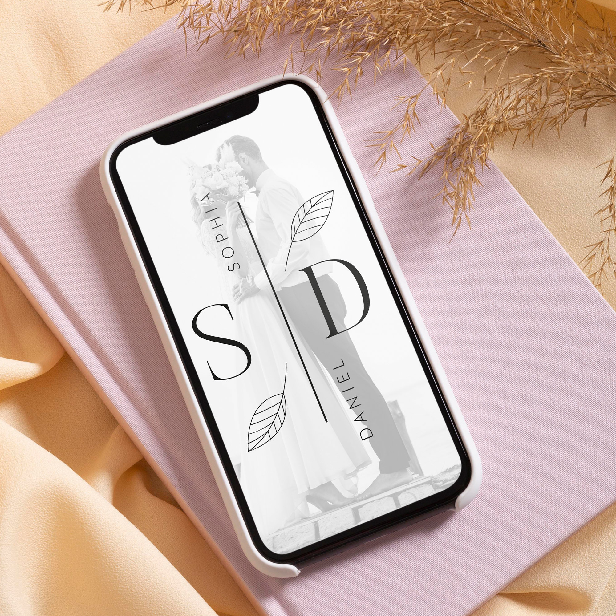 Wedding Monogram SVG, Monogram Wedding Gift, Wedding Monogram, Custom ...