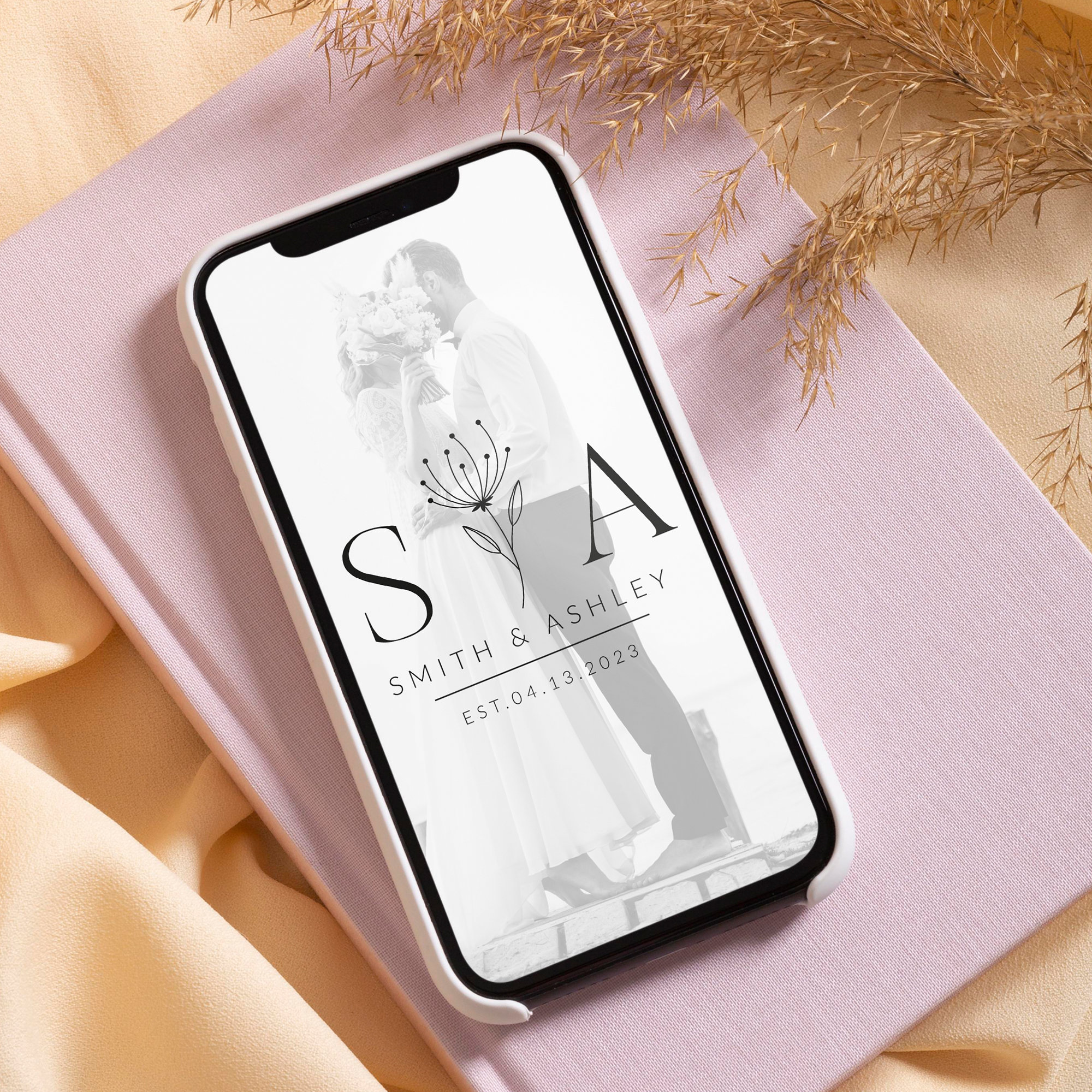 Wedding Monogram Svg, Wedding Sign Svg, Wedding Monogram, Wedding Logo ...