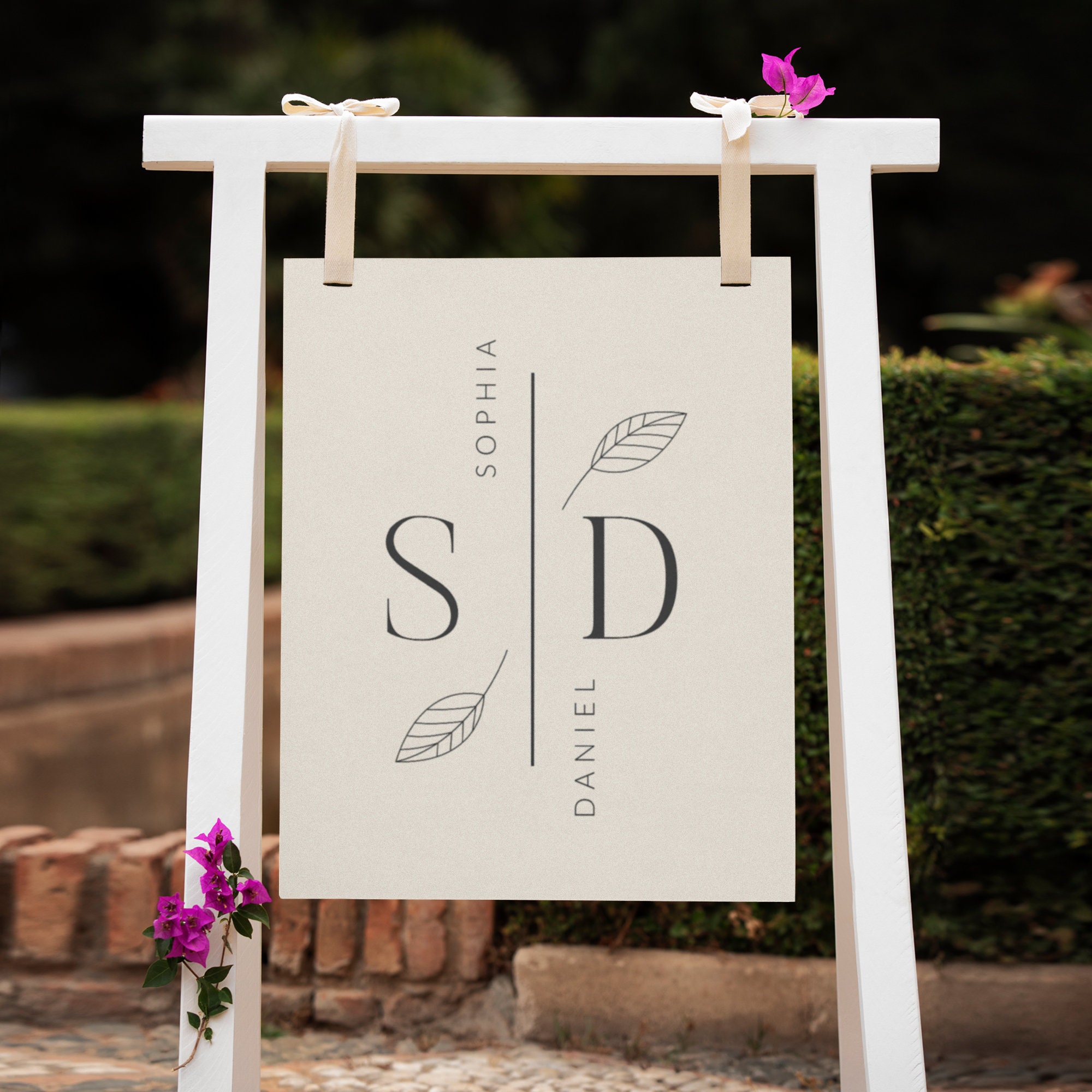 Wedding Monogram SVG, Monogram Wedding Gift, Wedding Monogram, Custom ...