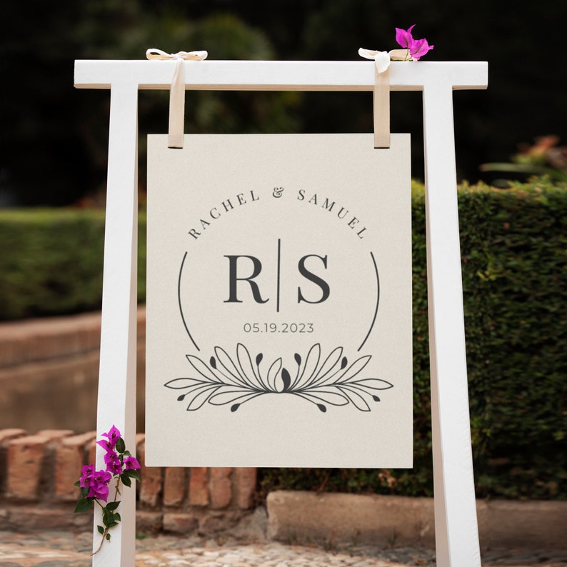 Modern Wedding Monogram, Monogram SVG, Wedding SVG, Wedding Couple Logo ...