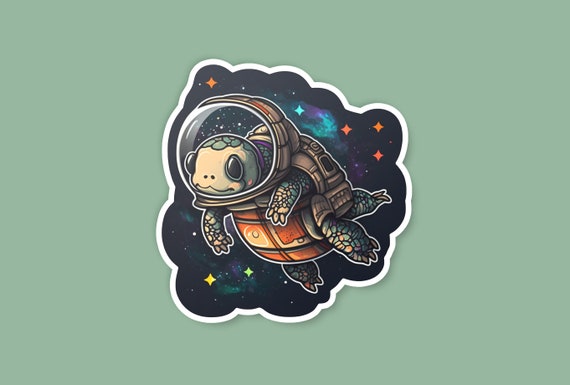 Astronauts In Space Turtle Wallpaper