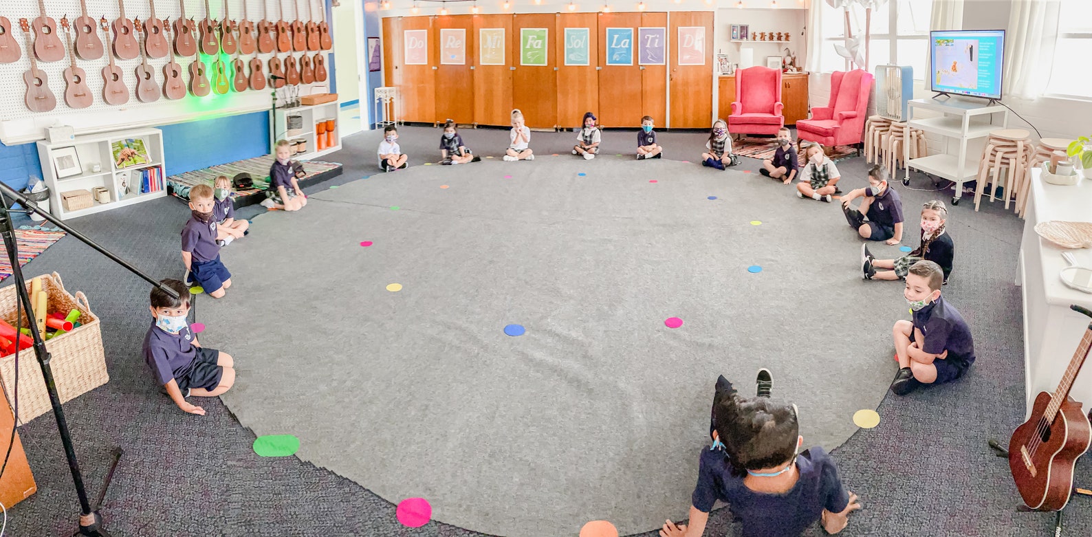 Solfege Hand Sign Posters • Boomwhacker Color Scheme • Music Classroom ...