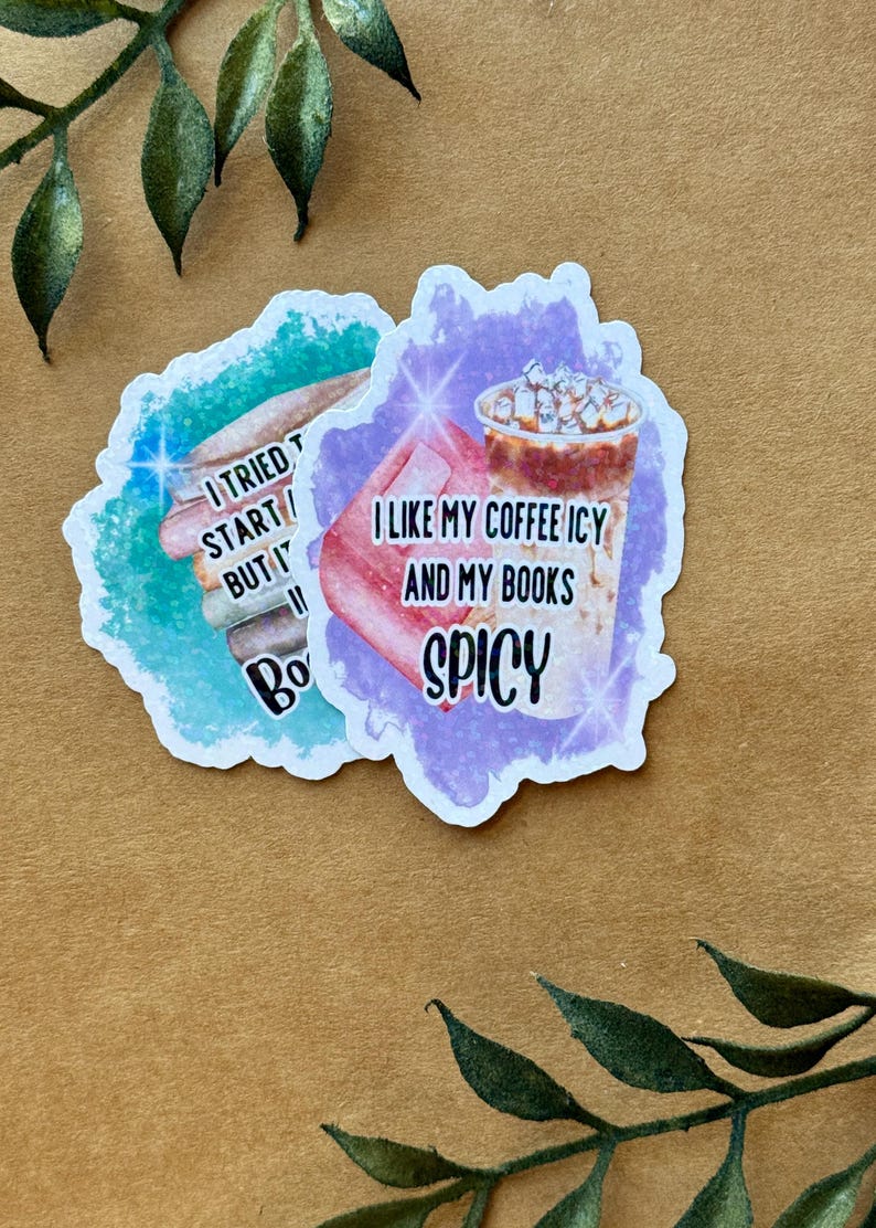 BOOK CLUB Sticker: Laminated Die-cut Vinyl Sticker, Holographic ...