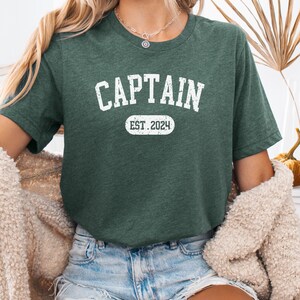 Captain T-shirt, Boating Sailing Gift - Etsy