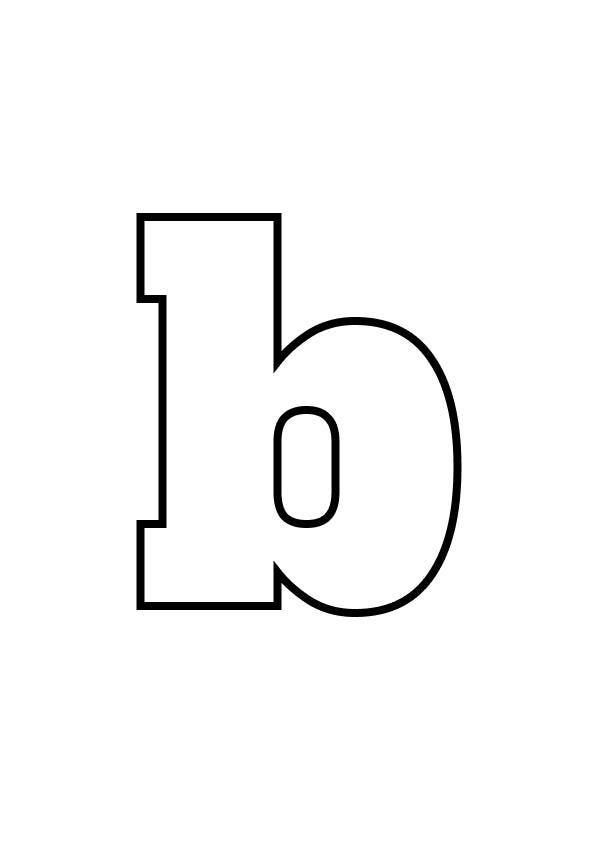 Chunky Serif Alphabet Letters: ABC Learning Printables (2 PDF Files A4 ...