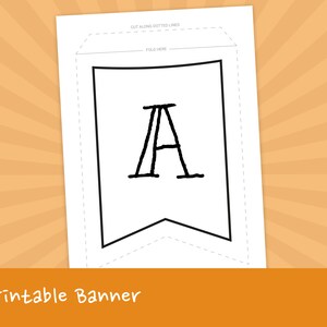 Printable Banner - Alphabet - Numbers - Extra Characters - Bunting ...