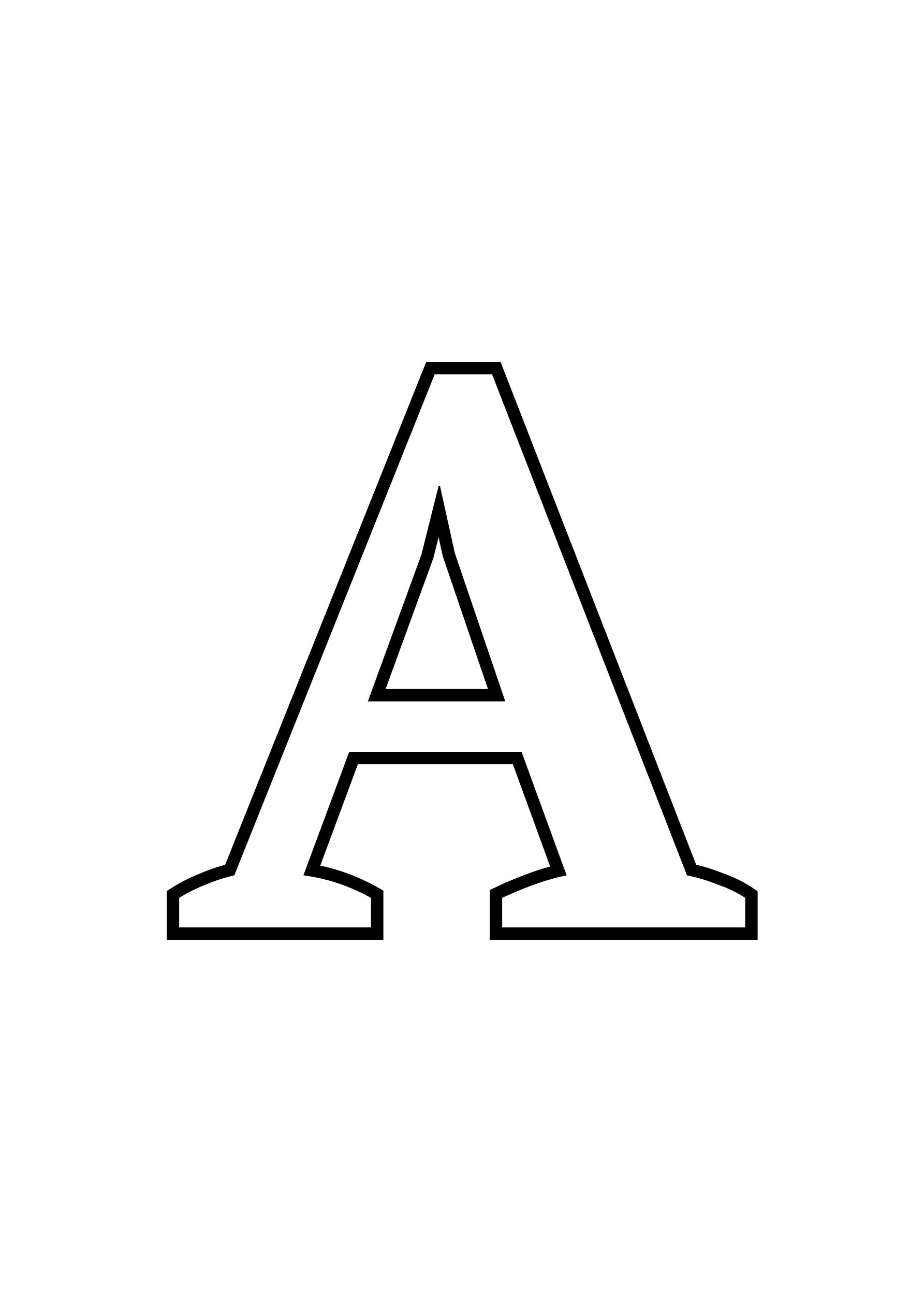 ABC Serif Uppercase and Lowercase Letters - 2 PDF Files - 27 Pages in ...
