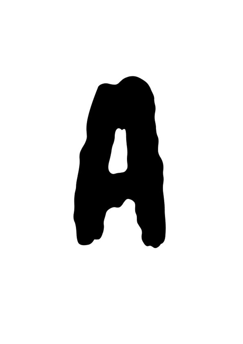 Spooky Halloween Letters: Outlined & Filled Alphabet (PDF Download) - Etsy