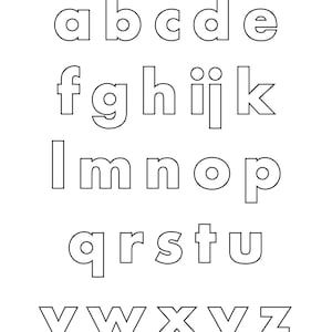 ABC Uppercase and Lowercase Letters - 2 PDF Files - 27 Pages in Each ...