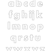 Printable ABC Letters: Uppercase and Lowercase (PDF Download) - Etsy