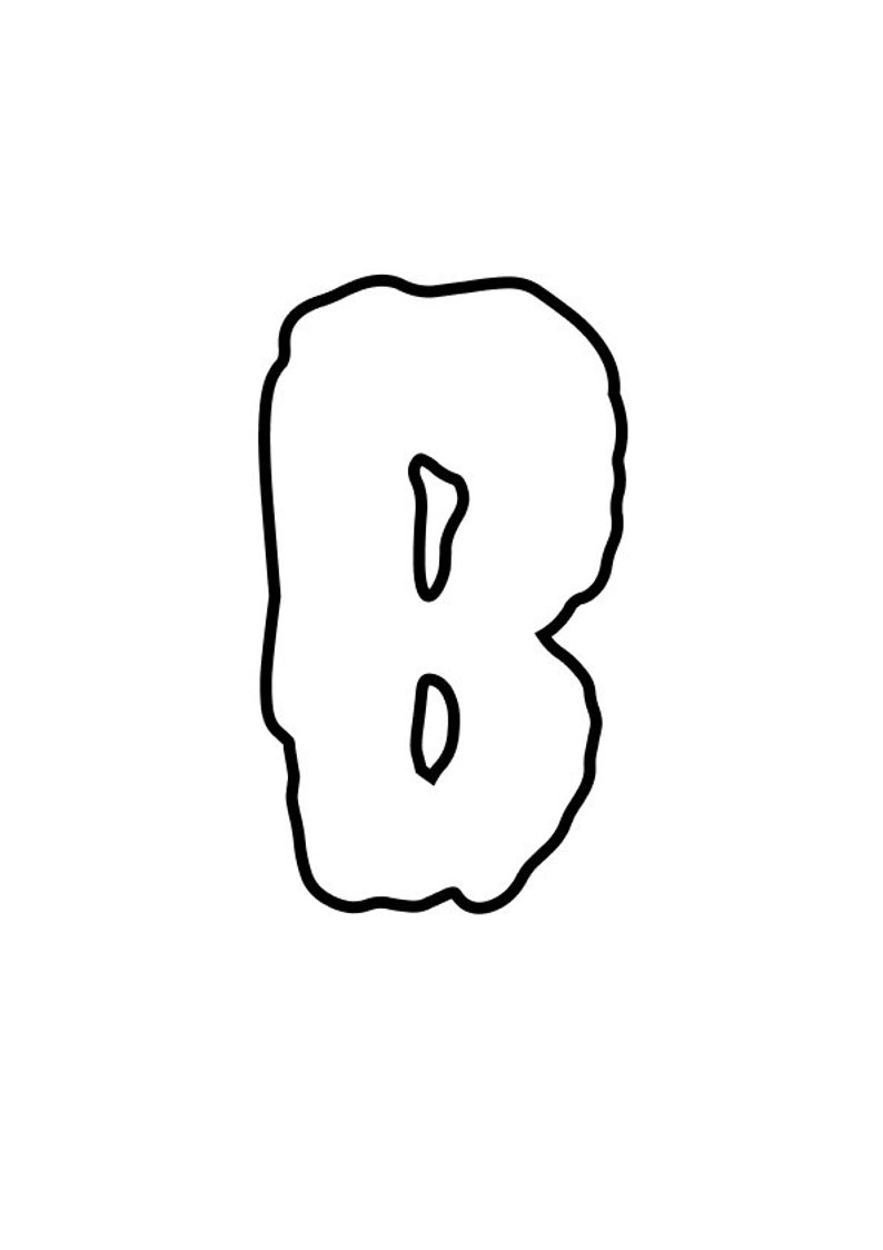 ABC Spooky Halloween Letters - Outlined and Filled Letters - 2 PDF ...