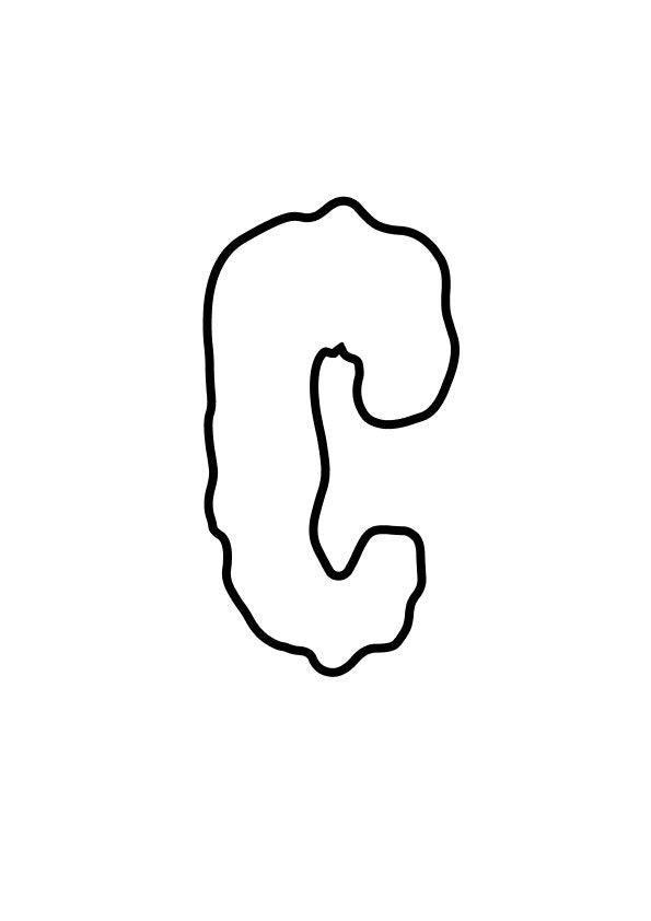 ABC Spooky Halloween Letters - Outlined and Filled Letters - 2 PDF ...