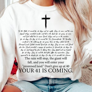 Your 41 is Coming PNG: Elegant Christian Quote (digital Download) - Etsy