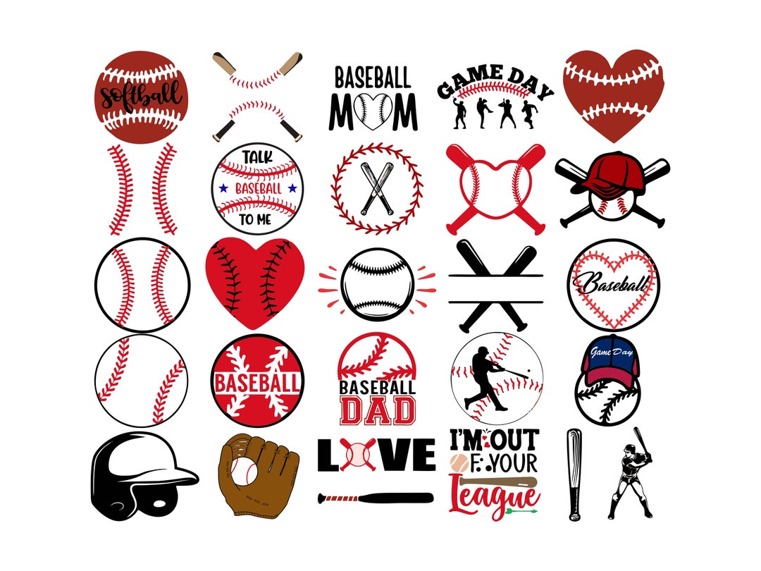 Baseball SVG Bundle, Baseball Svg. Baseball Stitches Svg, Baseball ...