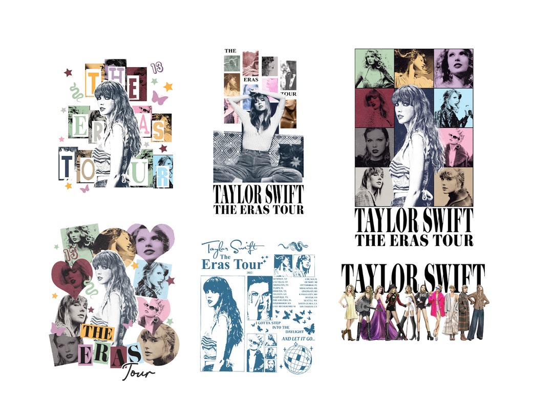 Taylor Swift The Eras Tour 2023 Bundle Png, Taylor Swift Png, TS ...