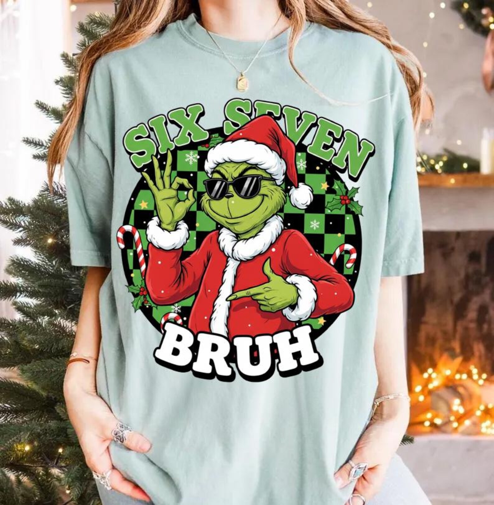 Natal Seis Sete PNG, Frase Engraçada Viral do TikTok PNG, Design ...