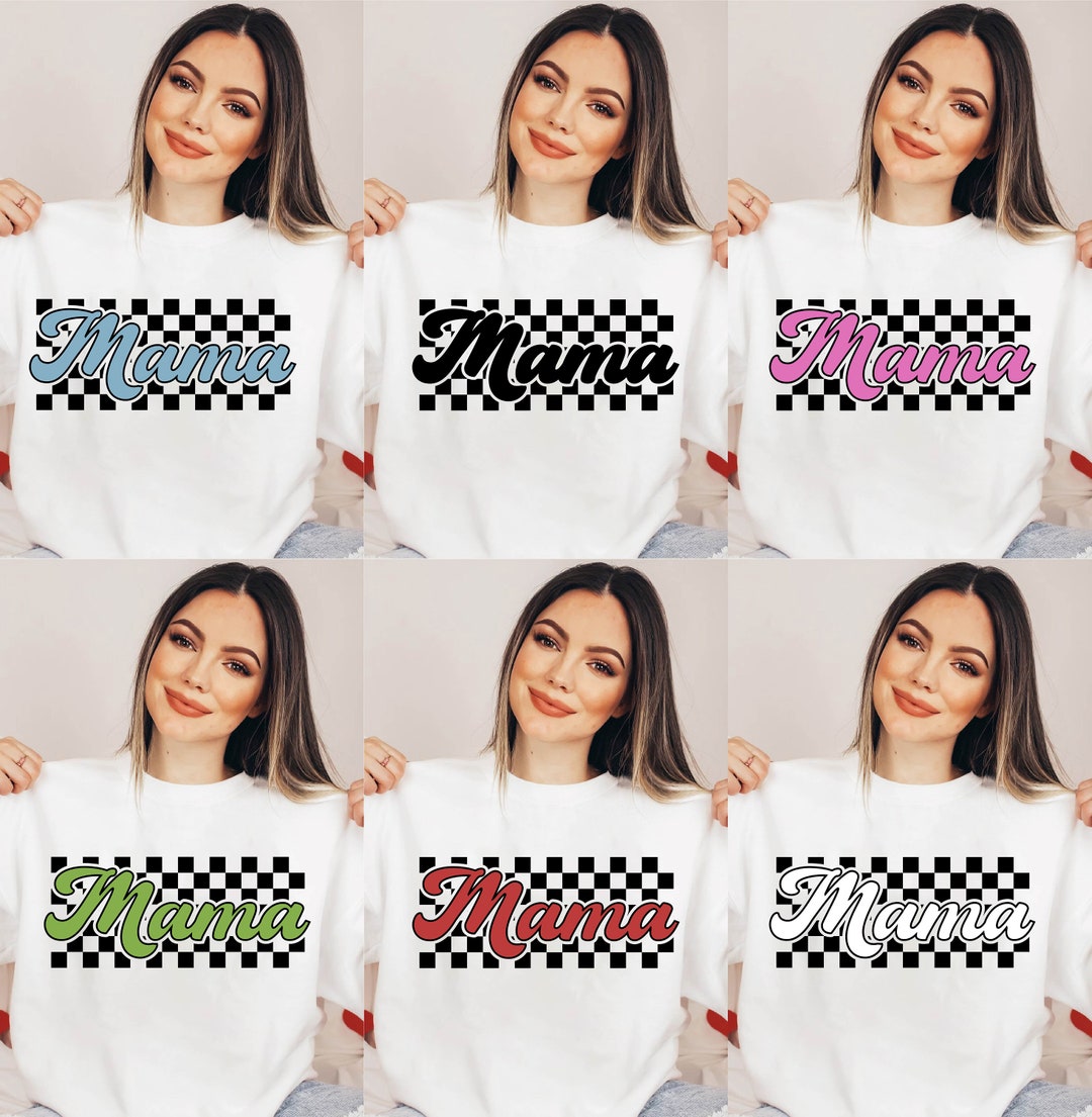 Retro Checkered Mama PNG, Retro Mama Png, Trendy Mom Life Digital, Cool ...