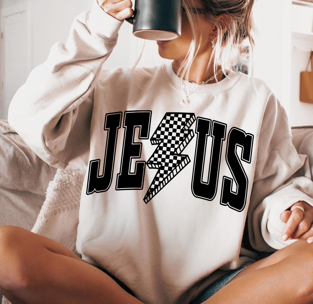 Jesus Svg, Jesus Lightning Bolt Svg, Christian Svg, Jesus Era Svg ...