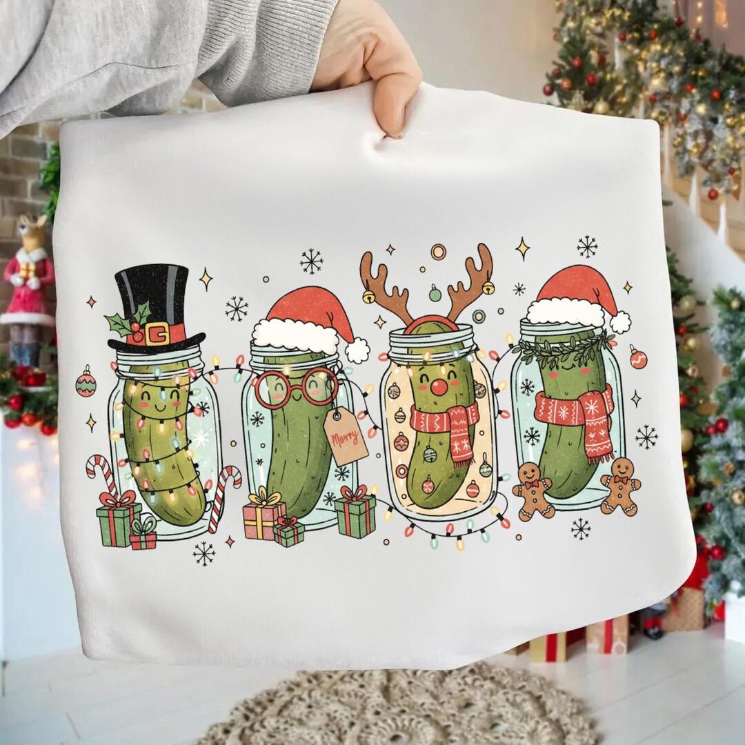 Funny Christmas Pickle Png, Pickles Clipart, Christmas Pickles, Holiday ...