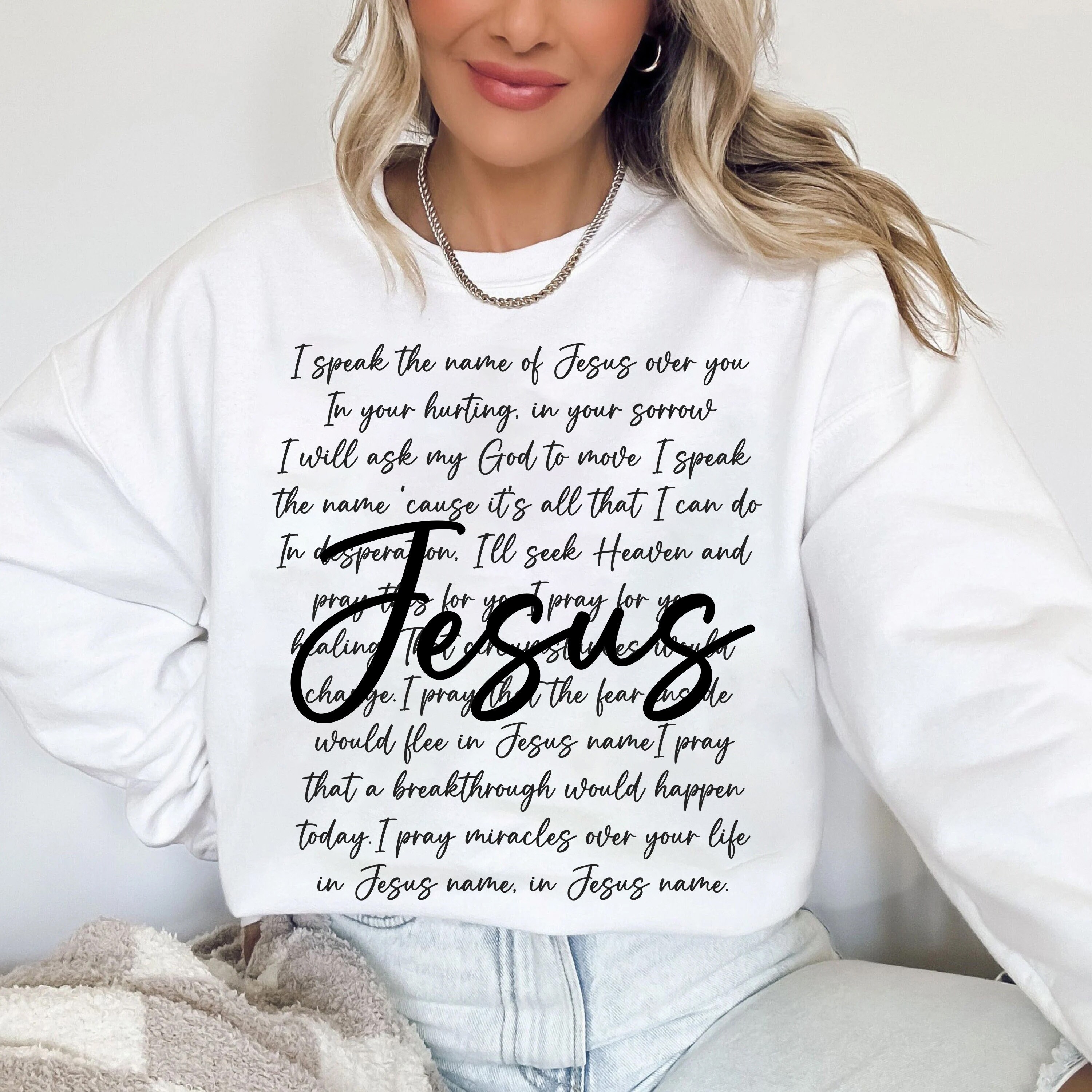 Hablo el nombre de Jesús SVG PNG, Svg religioso, Svg cristiano, Svg de ...