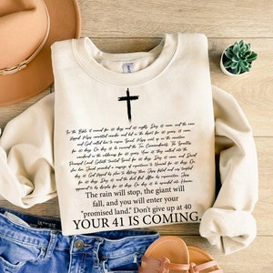 Your 41 is Coming PNG: Elegant Christian Quote (digital Download) - Etsy