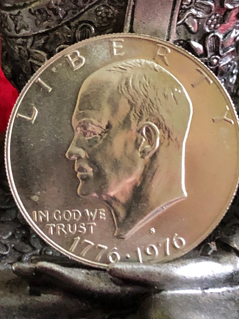 1976 Eisenhower Dollar 1776-1976 Bicentennial Ike Dollar 1976 1 US ...