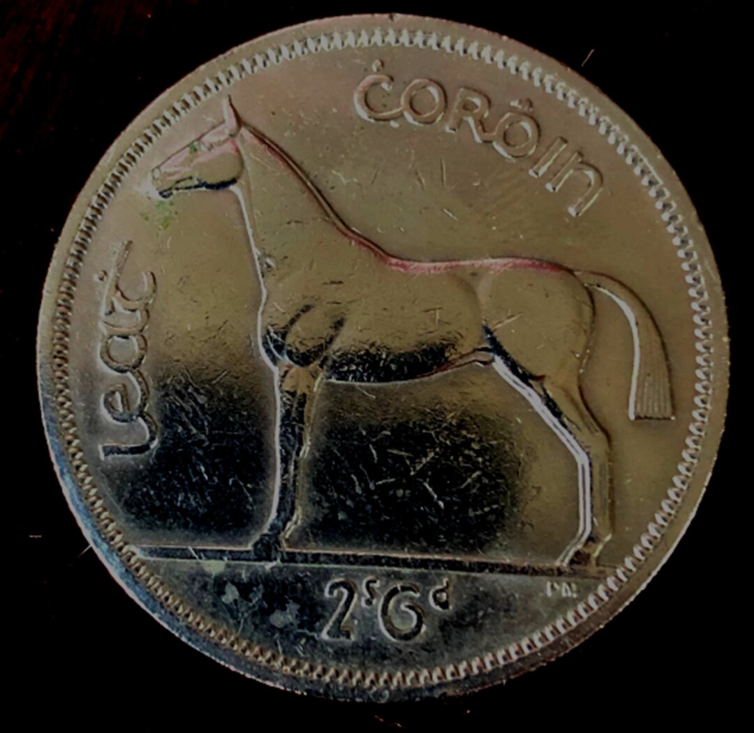 1967 Ireland Republic Half Crown Irish 1/2 Crown Republic of Ireland 1967 - Etsy