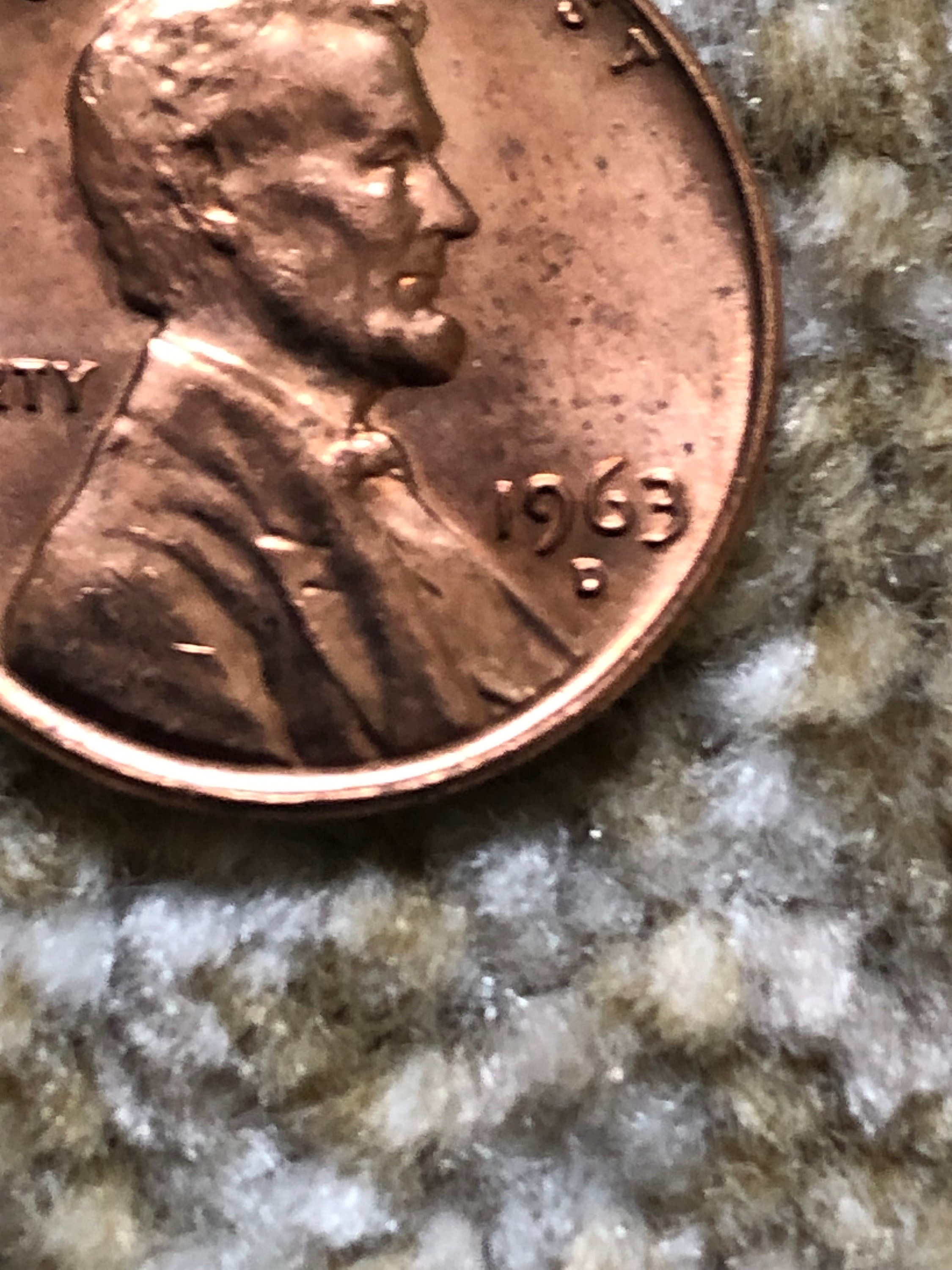 1963 D Very Rare Lincoln Penny 1963D US 1 Cent Mint UNC Beautiful ...