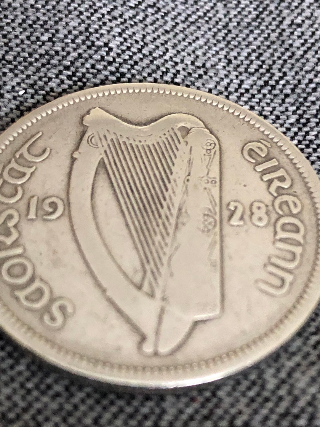 1928 Irish Silver 1/2 Crown Coinage Ireland RARE Half Crown 1928 - Etsy