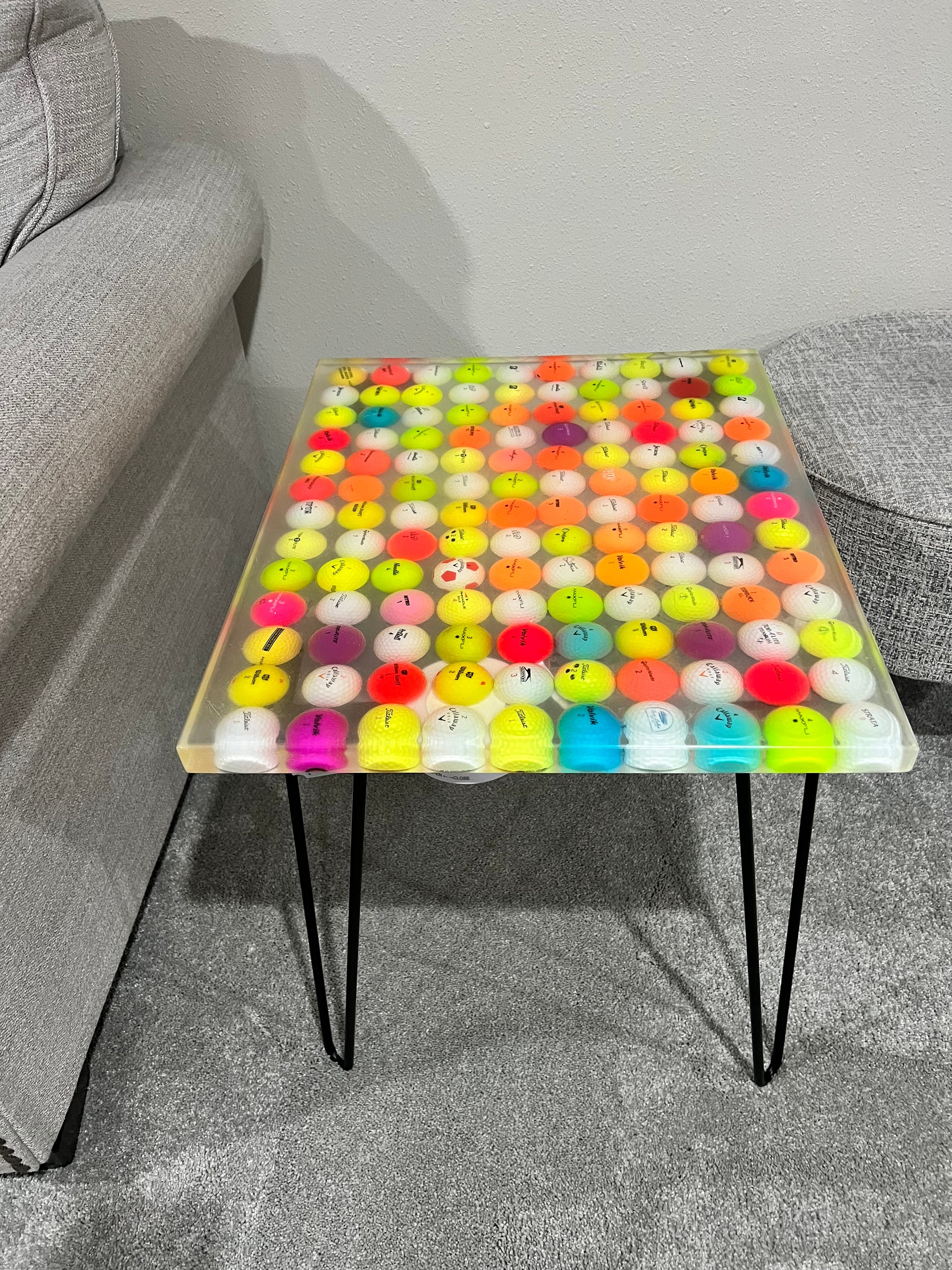 Resin Golf Table Set - Etsy