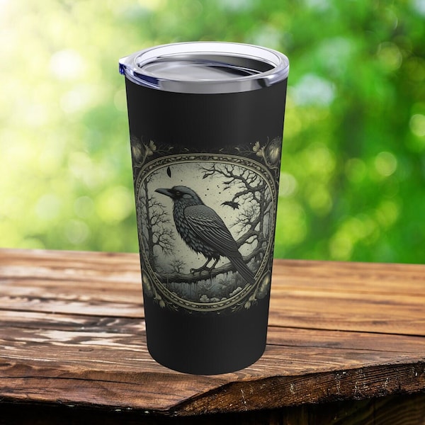 Raven Mug - Etsy