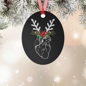 Cardiac Nurse Ornament Heart Anatomy Christmas Gift Anatomical Heart ...