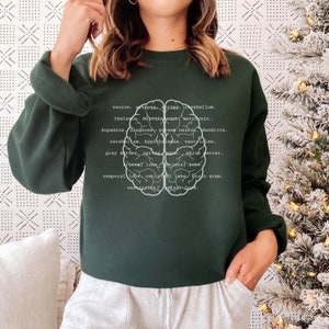 Funny Neuro Nurse Shirt Neuro Science Tshirt Sweatshirt for Neurology ...