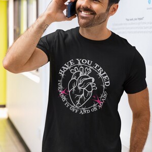 Cath Lab Shirt Cardiac Nurse Tshirt Cardiology Tee Funny Anatomical ...