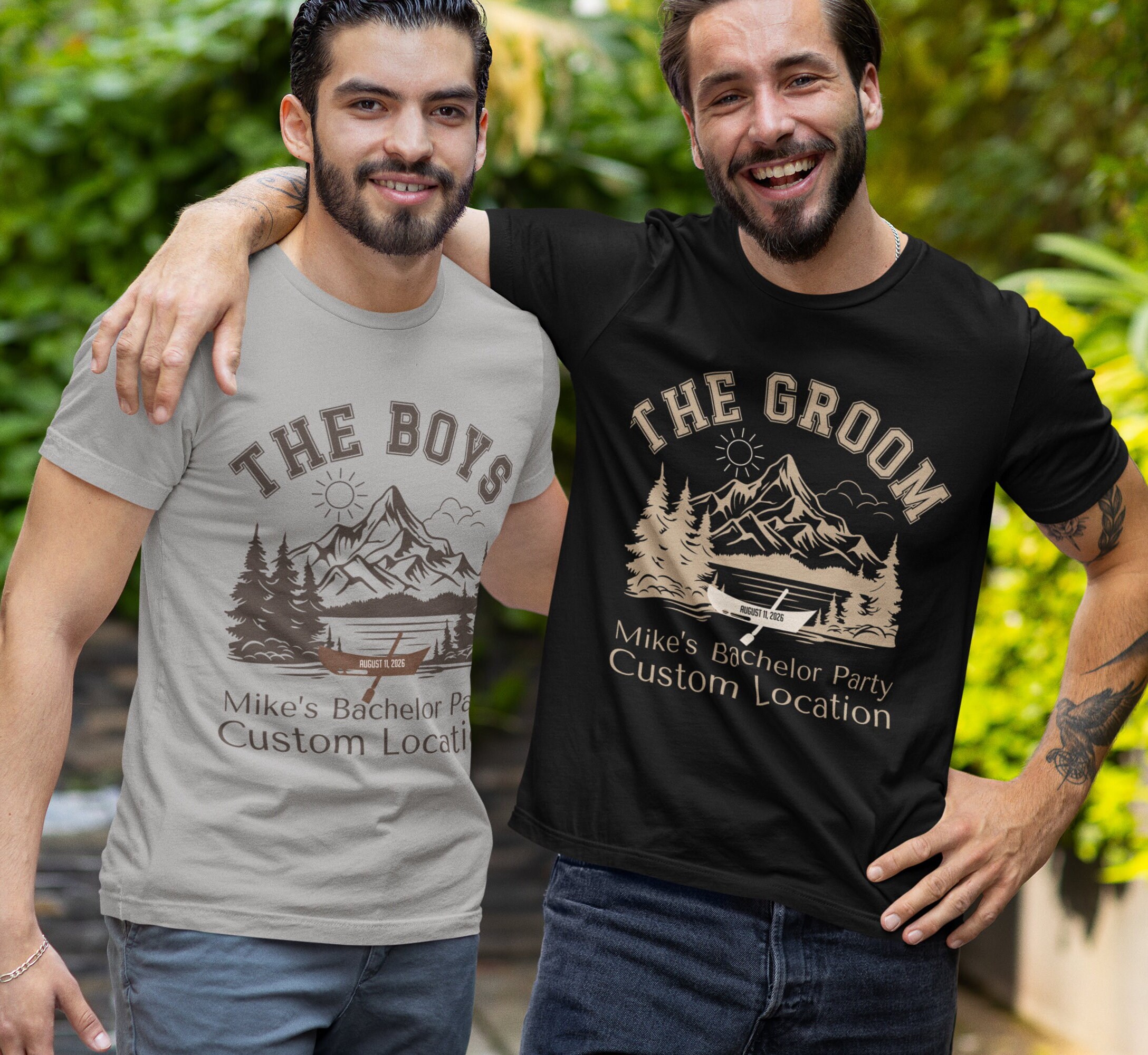 Personalized Bachelor Party Shirt Groomsmen T-shirts Custom Funny ...