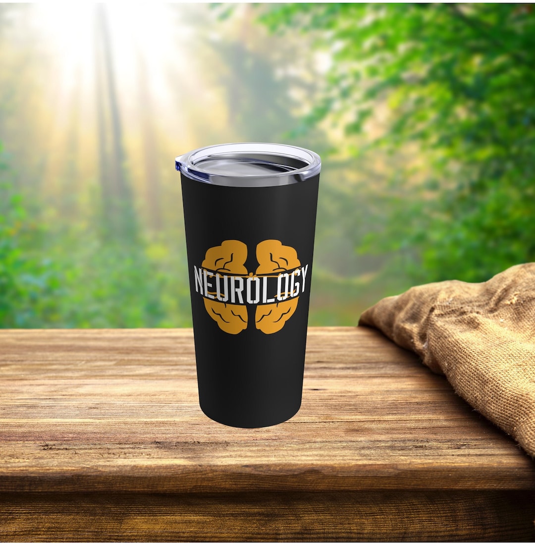 Personalized Neuro Nurse Mug Neurology Nurse Travel Mug Brain Anatomy ...