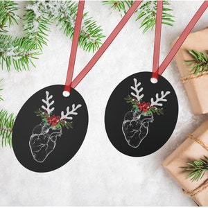 Cardiac Nurse Ornament Heart Anatomy Christmas Gift Anatomical Heart ...