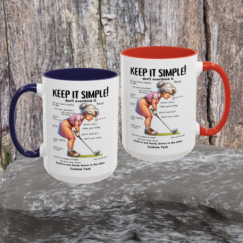 Funny Golf Mug for Women, Lady Golfer Coffee Cup, Golf Mom Gift ...