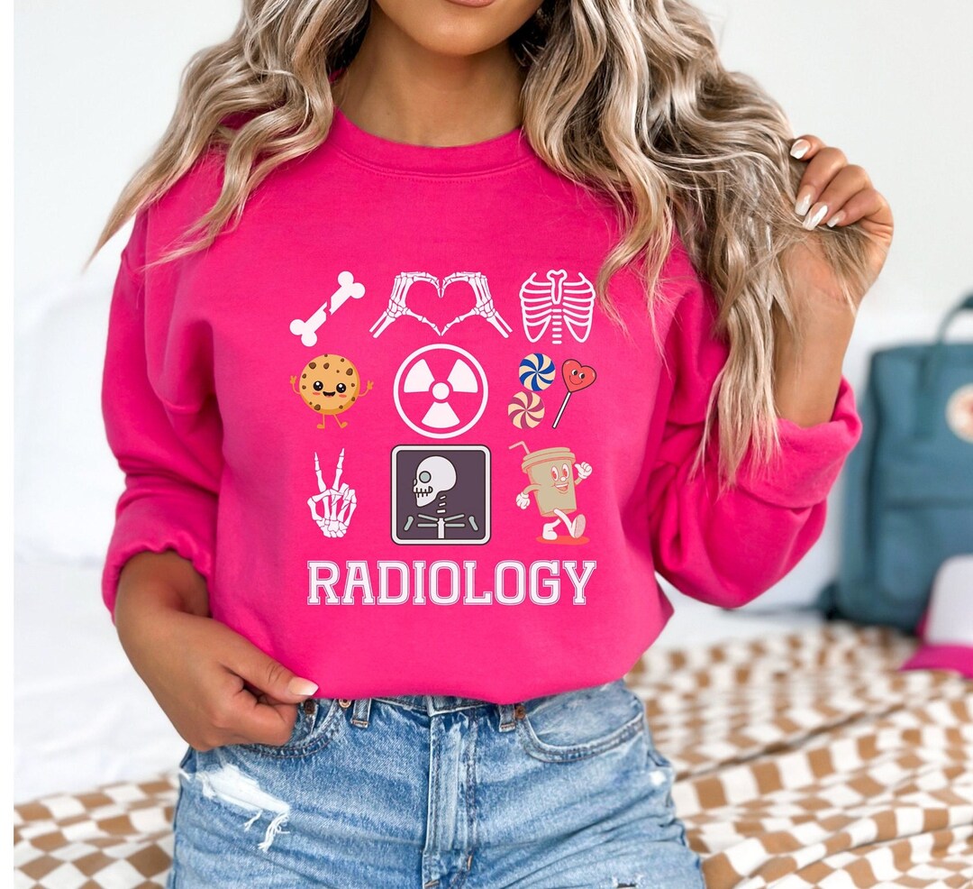 Radiology Sweatshirt X-ray Tech Graduation Crewneck for RAD MRI Techs ...
