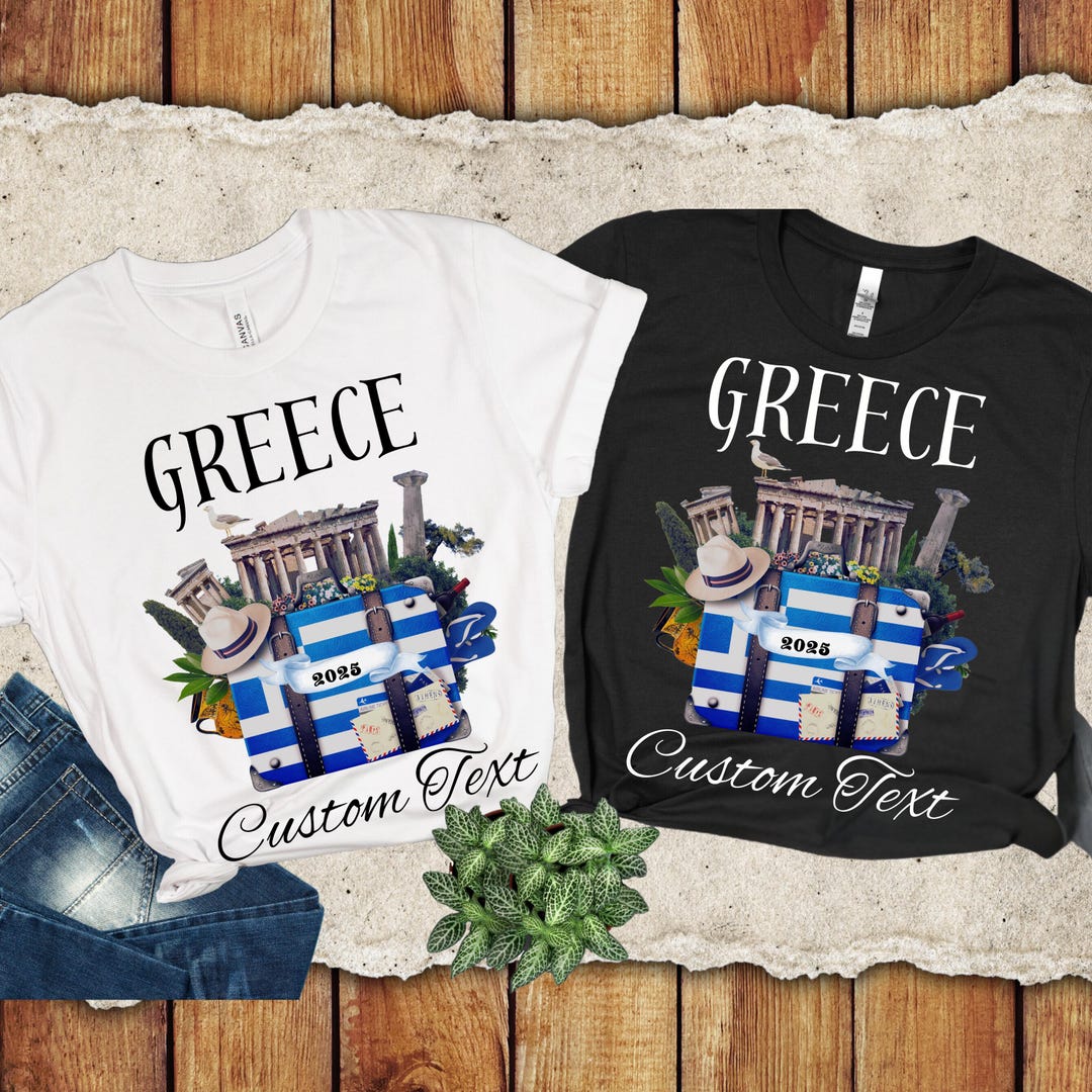 Greece Vacation Shirt Mediterranean Vacation Greece Beaches Group ...