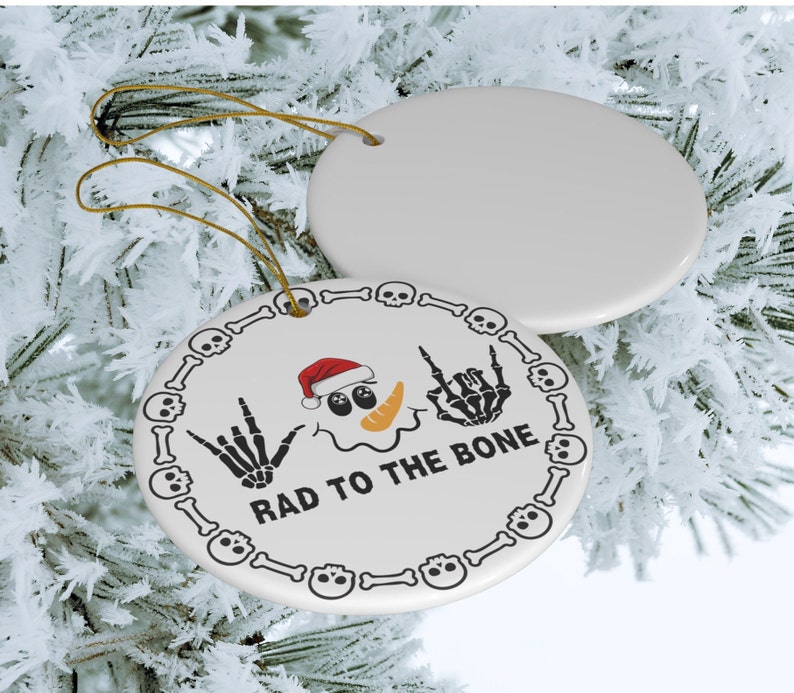 Funny Radiology Ornament RAD to the Bone Technician Graduation ...