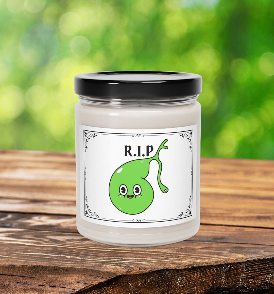 Gallbladder Surgery Candle - Recovery Gift GI Nurse Endo Goals Funny ...