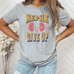 Dialysis Nurse Shirt Nephrology Crew Tshirt for Rns Kidney Disease Tee ...