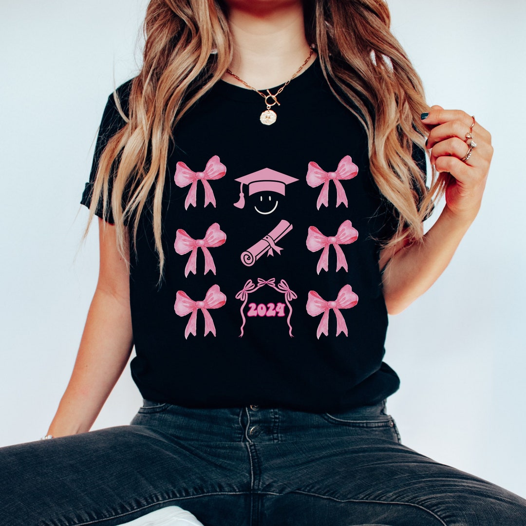 Coquette Graduation Shirt MBA Degree Class of 2024 Custom Senior ...