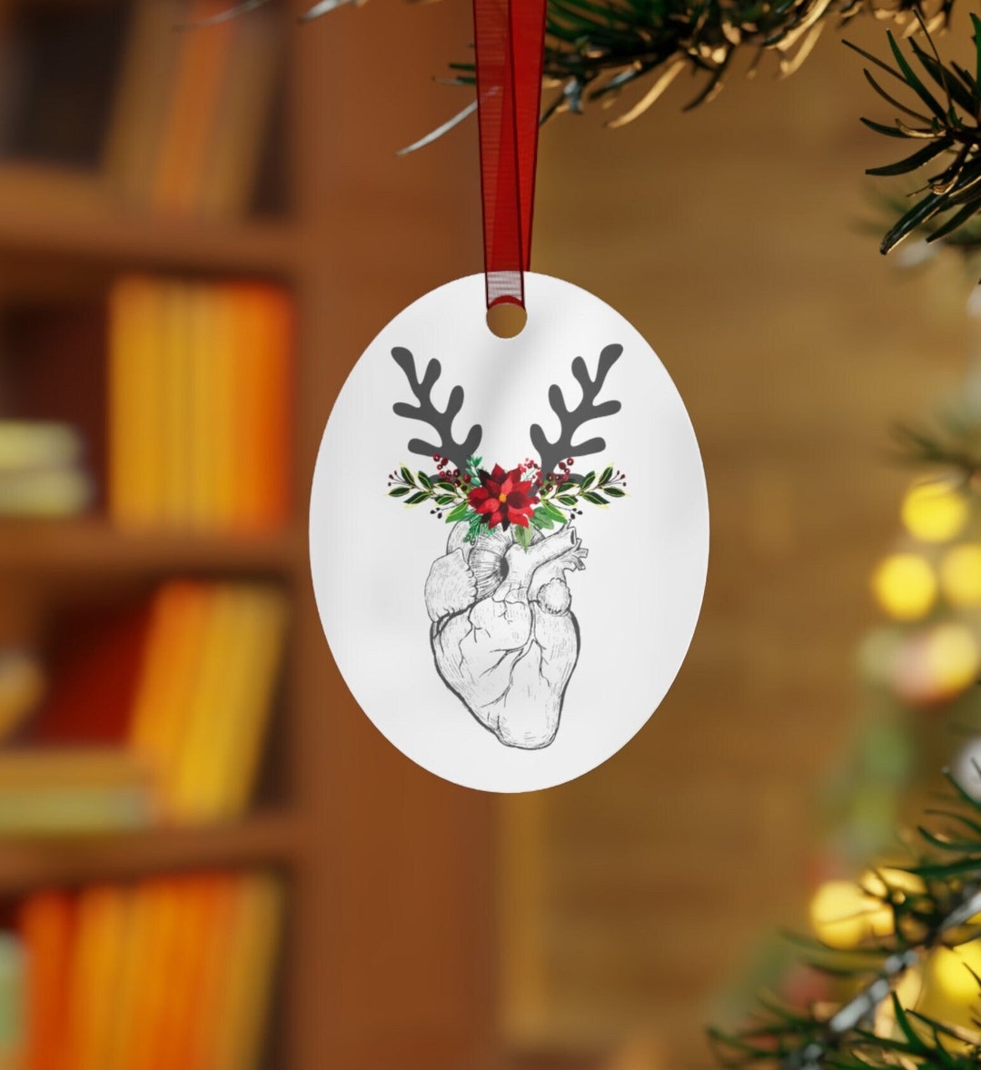 Nurse Ornament Heart Anatomy Christmas Gift for Cardiac CVICU Nurses ...