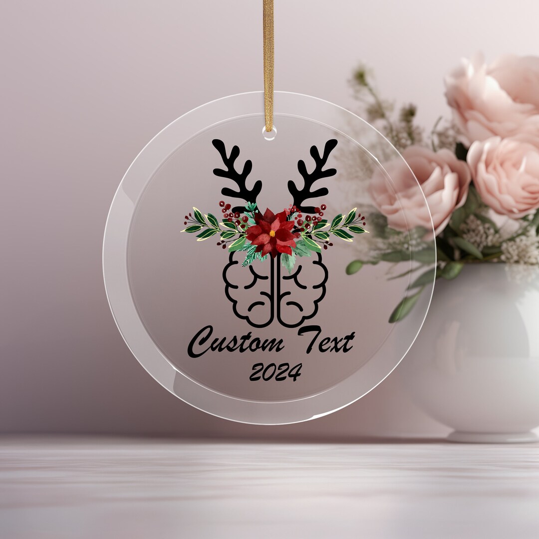 Neuro Nurse Ornament Custom Christmas Ornament Personalized Science ...