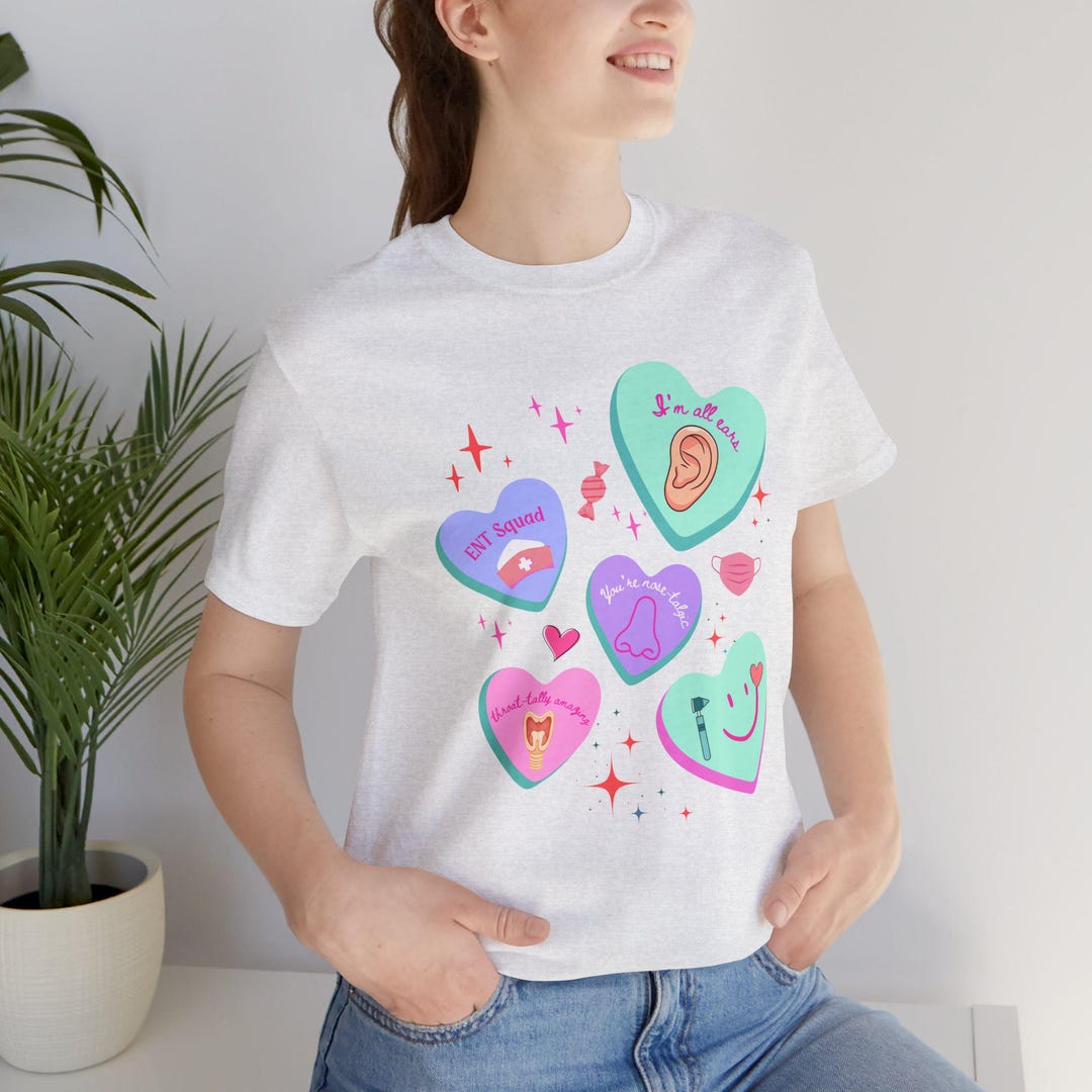 ENT PNG | Otolaryngology Digital Download | Valentine Day Ears Nose ...