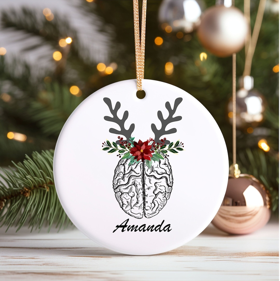 Neuro Nurse Ornament Custom Christmas Ornament Personalized Science ...