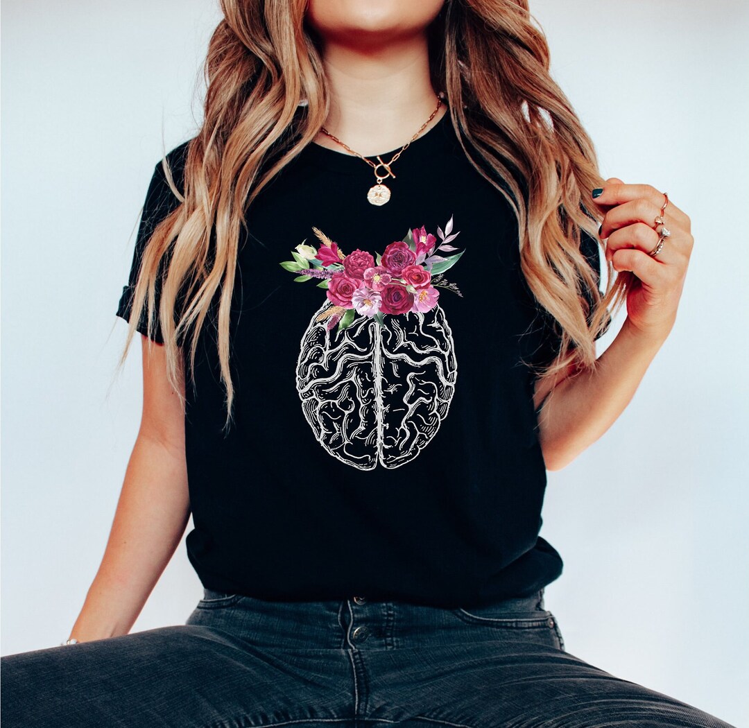 Neuro Nurse Shirt Brain Anatomy Neurology RN Neurologists Brain Science ...